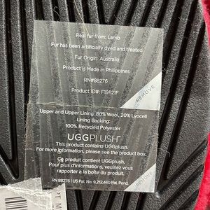 UGG | Shoes | Ugg Mens Red Fluff Yeah Slipper Slides | Poshmark